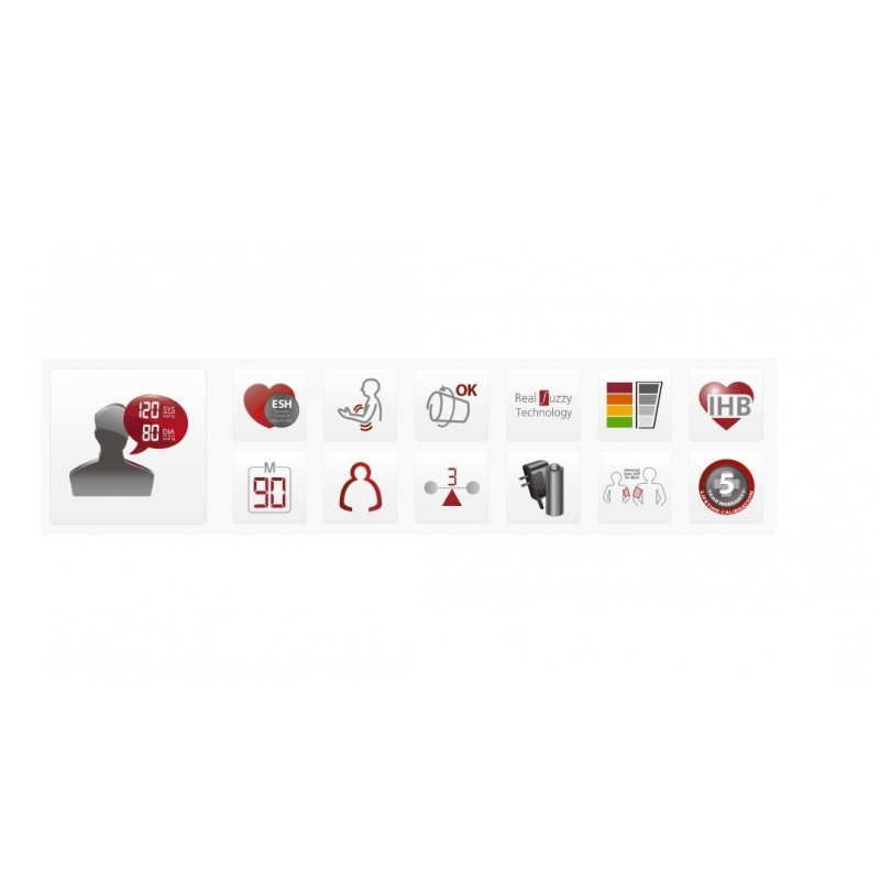 Talking Rossmax CF175f asinsspiediena mērītājs Rossmax