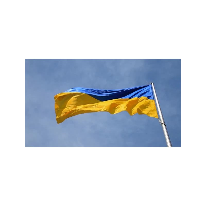 Ukrainas karogs 90x150cm Borvuslv