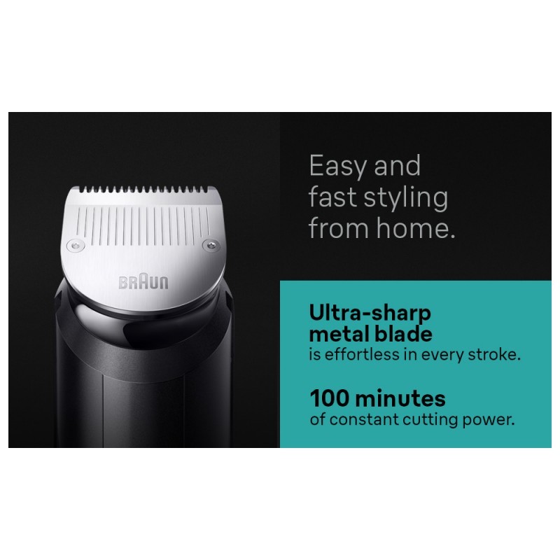 BRAUN MGK7420 10IN1 Trimmeru komplekts Matu Griezējs Skuveklis Borvuslv