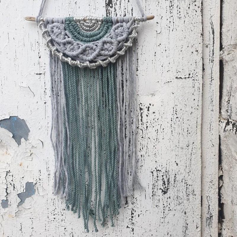 Dabīga macrame virve 3mm x 100m kokvilnas virve amatniecībai rokdarbiem ...